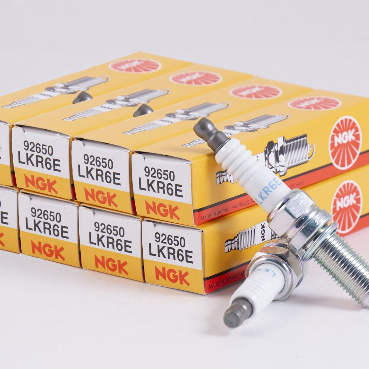 NGK LKR6E (92650) Multi-Ground Plug Spark Plug - 8 Pack – PartsVu