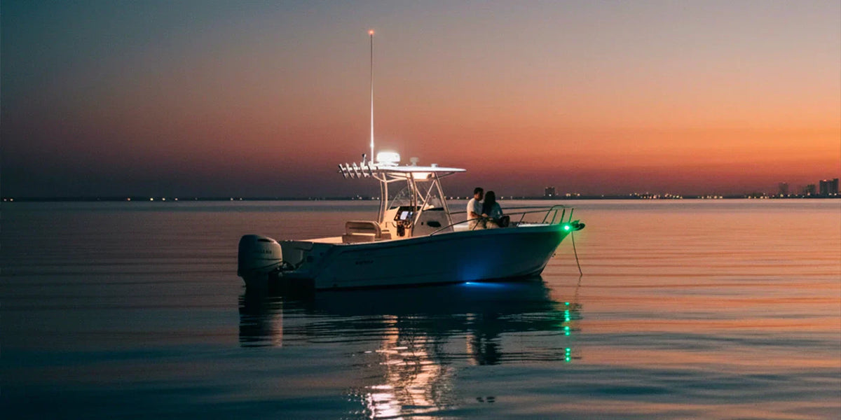 Boat Lighting Basics Navigation Anchor and Courtesy Light Rules ...
