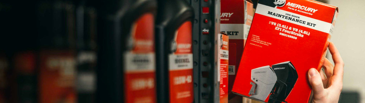 Mercury 100 & 300 Hour Service Kits – Genuine Outboard Parts | PartsVu