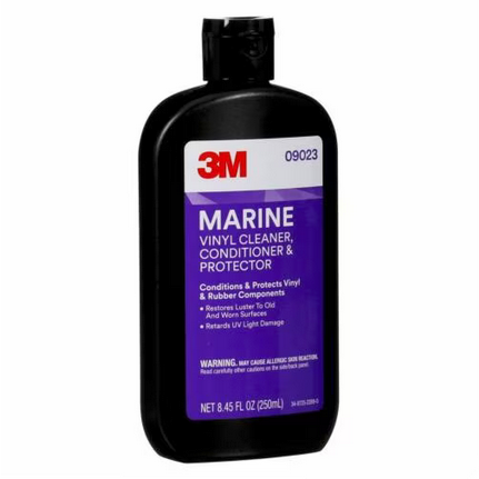 3M - Marine Vinyl Cleaner, Conditioner, & Protector - 8 oz - 09023 ...