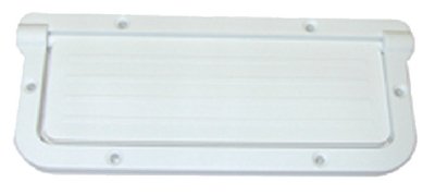 Cook Mfg - Large Rectangular Scupper Fits 2 x 5-1/2" Hole, White - LRS ...