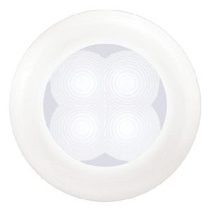 Hella - LED Light White w/White Bezel 12V - 980500441 – PartsVu