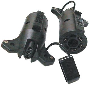 Pollak Corp - 7-4 WAY ADAPTER,7-WAY TO 4 WAY CONNECTOR ADAPTER - 12716 ...