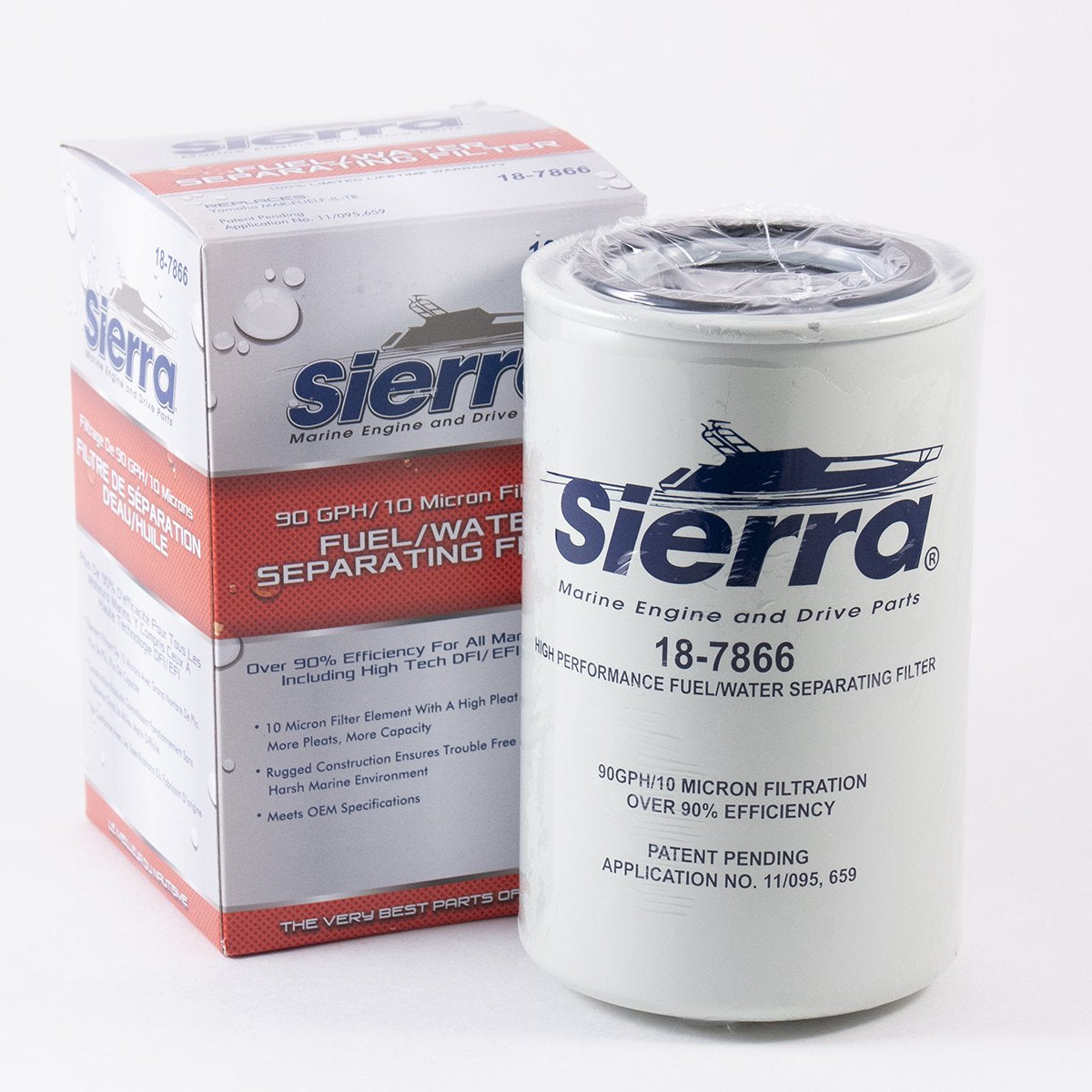 Sierra 7866 Fuel Water Separating Filter MAR-FUELF-IL-TR – PartsVu