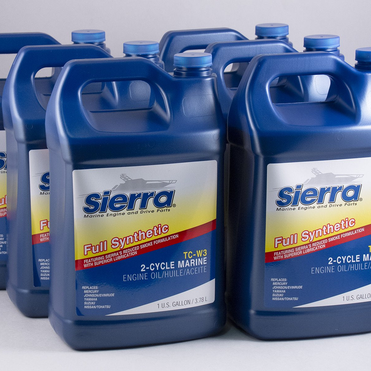 Sierra - Full Synthetic TC-W3 2 Stroke Outboard Engine Oil - Gallon ...