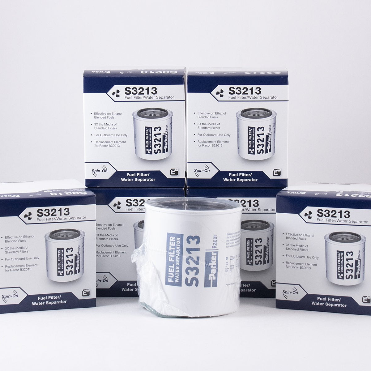 6-Pack Racor S3213 Replacement Element For Gas Filters - Replacement ...