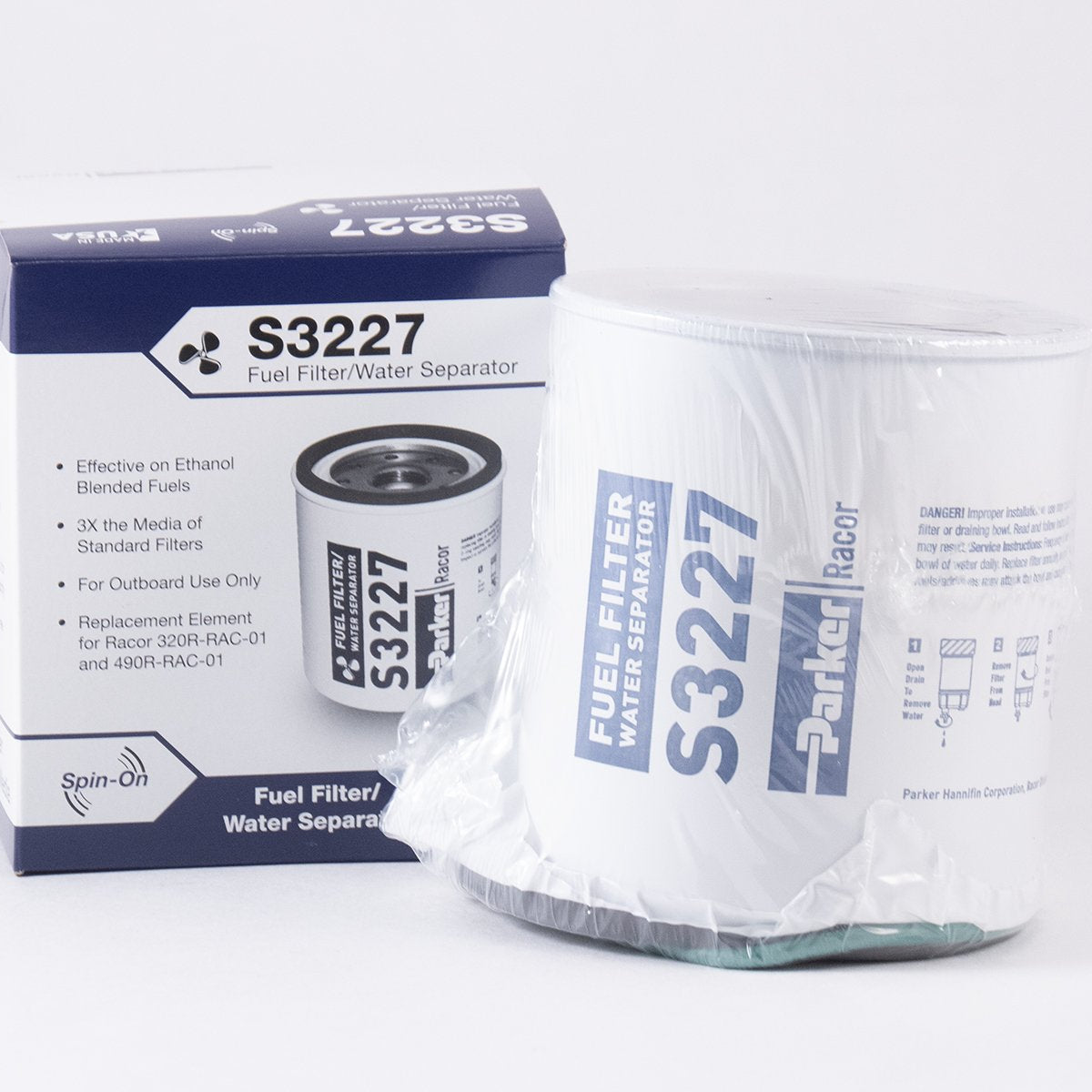 Racor S3227 Replacement Element For Gas Filters - Replacement For 320R ...