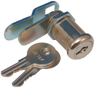 Prime Products - STANDARD CAM LOCK 5/8IN,STANDARD KEY CAM LOCK - 18304 ...