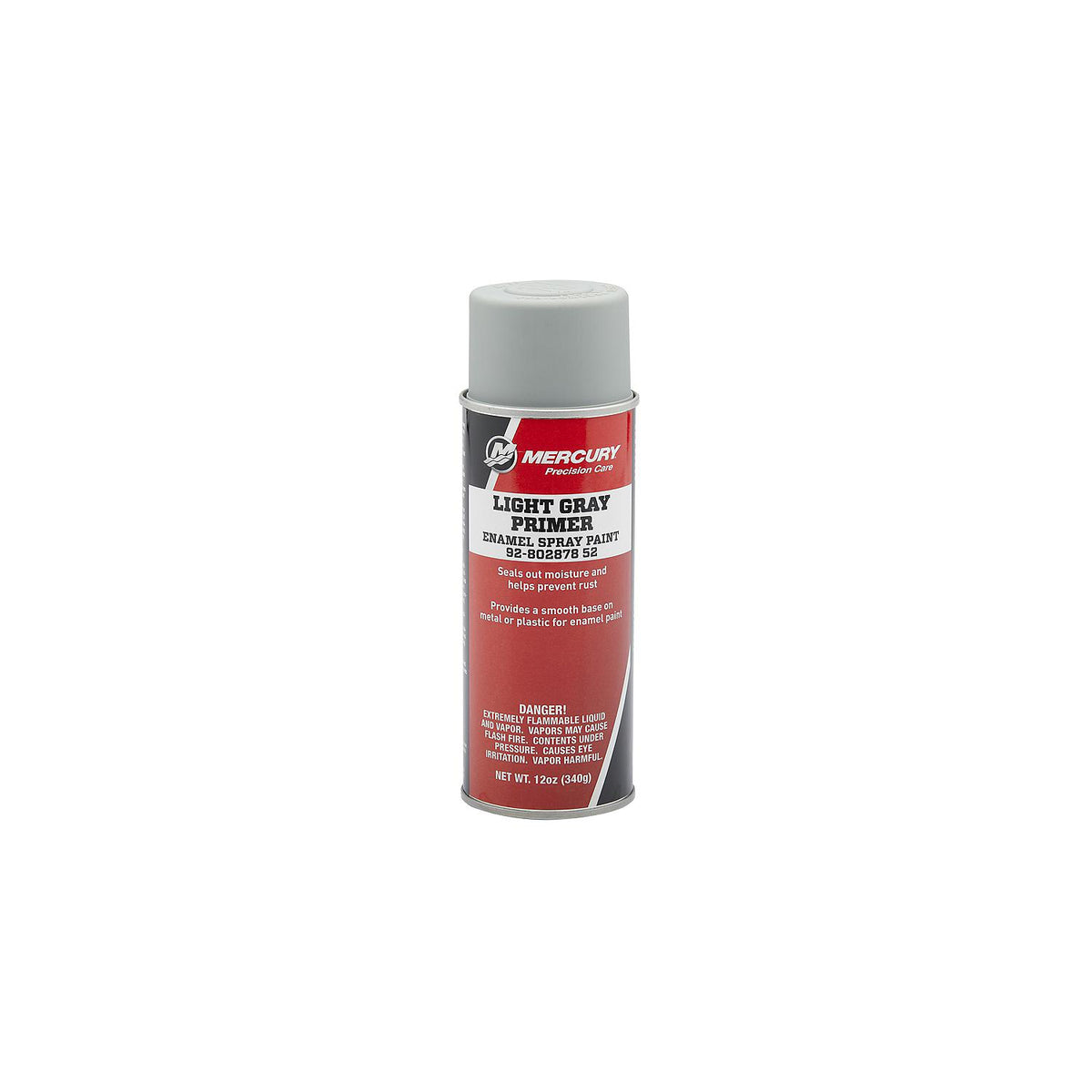 Mercury 80287852 Light Gray Primer – 12 oz Marine Spray – PartsVu