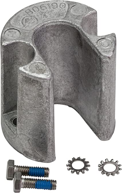 Mercury - Magnesium Trim Cylinder Anode - Fits Vazer, Bravo I, II, III ...