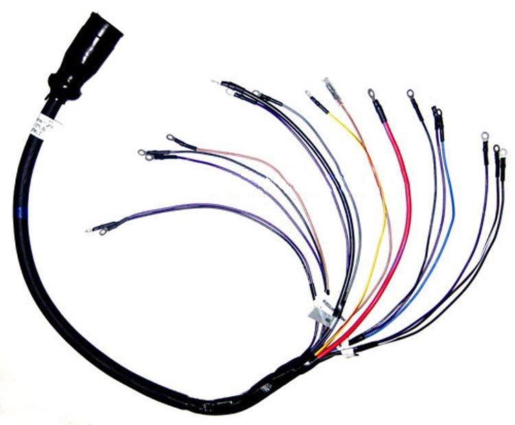 Mercury - 10 Pin Instrument Harness - 20 Ft - Fits 1986 and Newer MCM ...