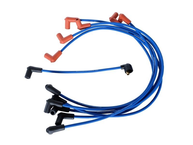Mercury Mercruiser - Spark Plug Wire Kit - Blue - Fits GM V-6 262 CID ...