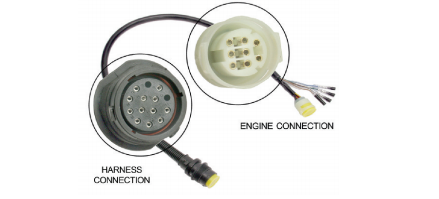 Mercury - Harness Adapter - Non DTS 14 Pin Female to 8 Pin Female - 3 ...