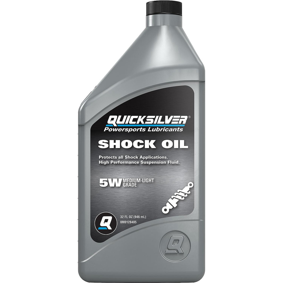 Quicksilver 5W Motorcycle Shock Oil | Medium-Light Suspension Fluid ...