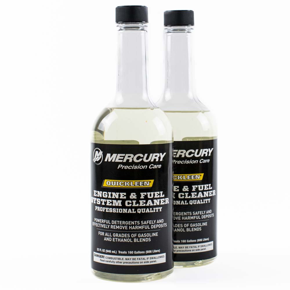 Mercury Quickleen Engine & Fuel Cleaner 32oz 2pk 92-8M0058691 – PartsVu