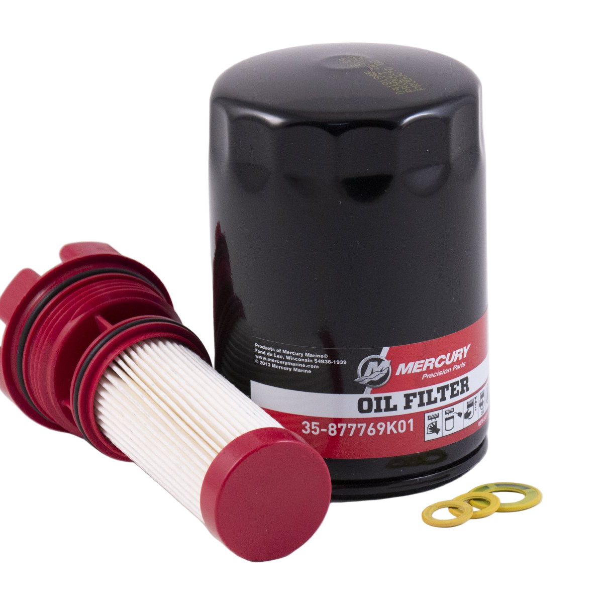 Mercury Verado 100 Hour Maintenance Kit - 200 225 250 300 350 L6 - 8M0 ...