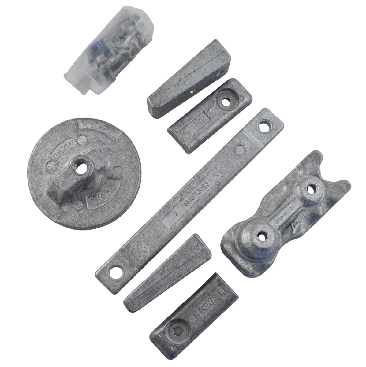 Mercury 8M0116589 Aluminum Anode Kit for L6 350–400 Verado – PartsVu