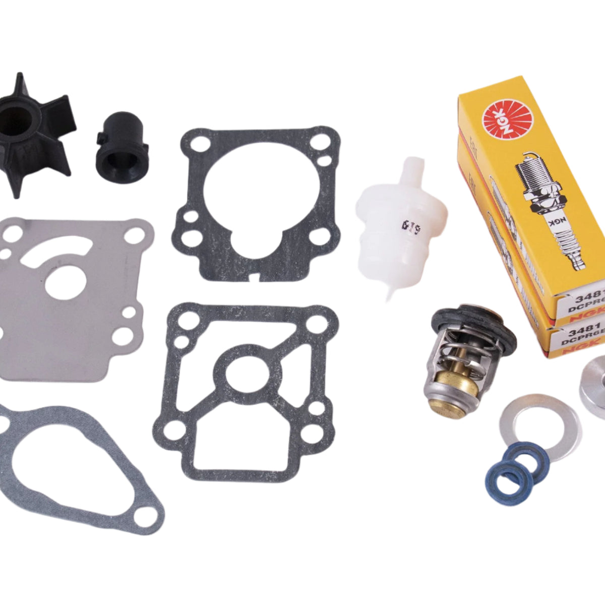 Mercury 8/9.9 Standard Gearcase Only 300 Hour Service Kit 8M0120837 ...