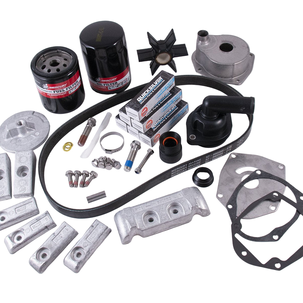 Mercury Verado 300 Hour Service Kit - 200 225 250 300 L6 - 2B144123 ...