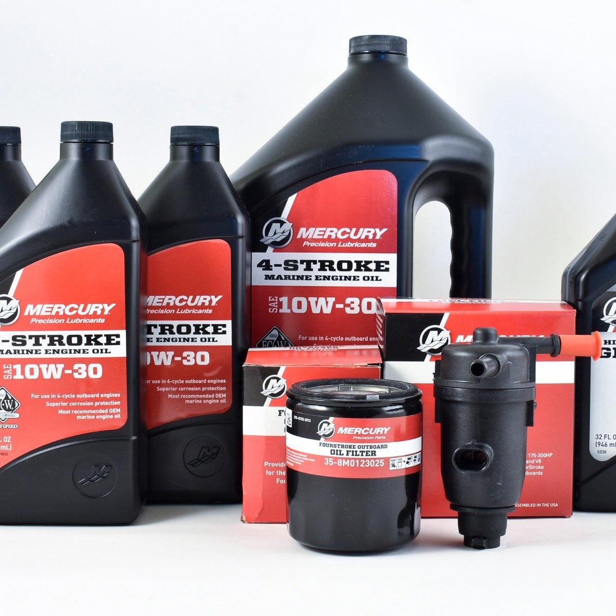 Mercury 175-300 HP V6/V8 100 Hour Service Kit 8M0149929 – PartsVu