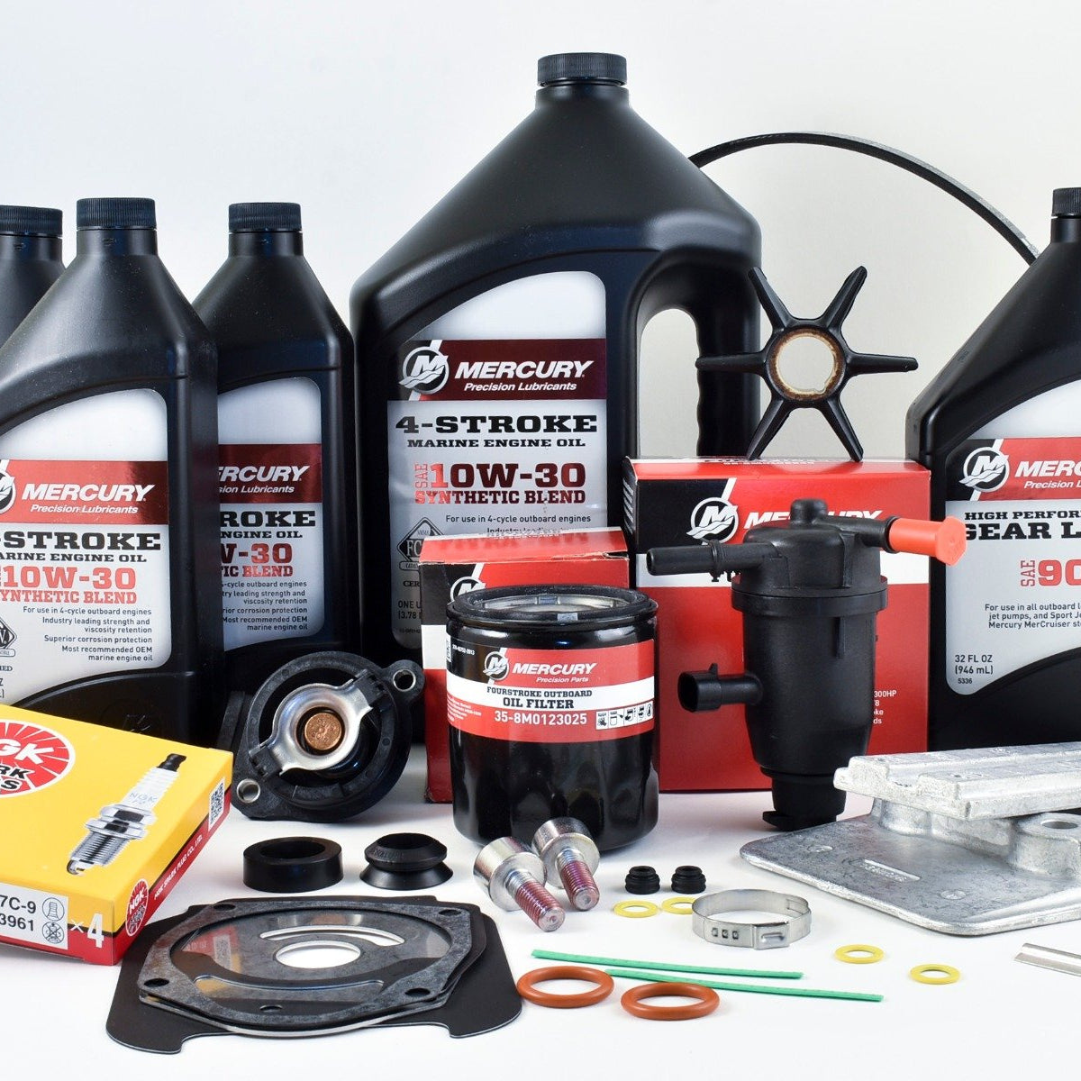 Mercury 300 Hour Service Kit 8M0149931 V8 4.6L 10W-30 SB – PartsVu