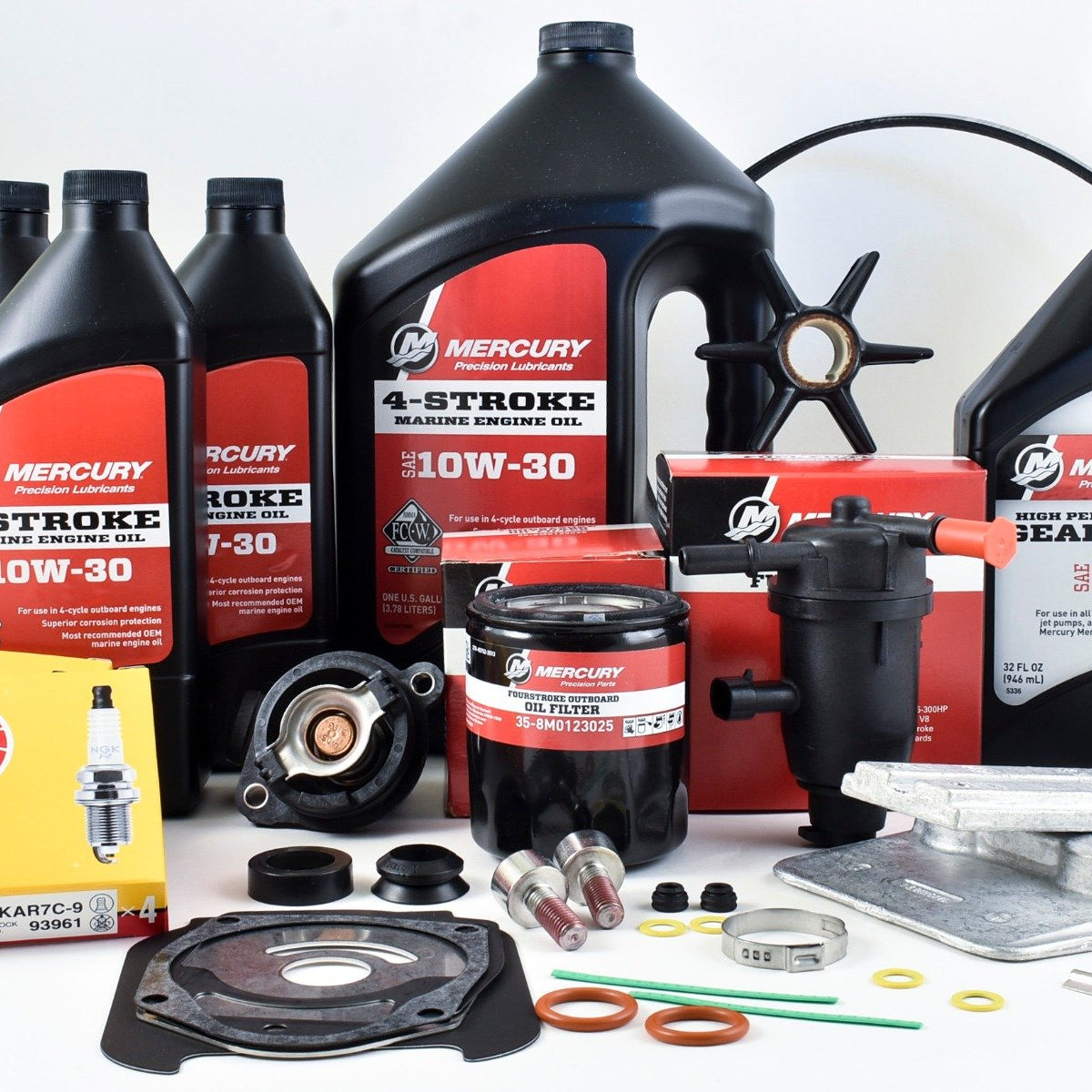 Mercury 300 Hour Service Kit 8M0149931 V8 4.6L 10W-30 – PartsVu