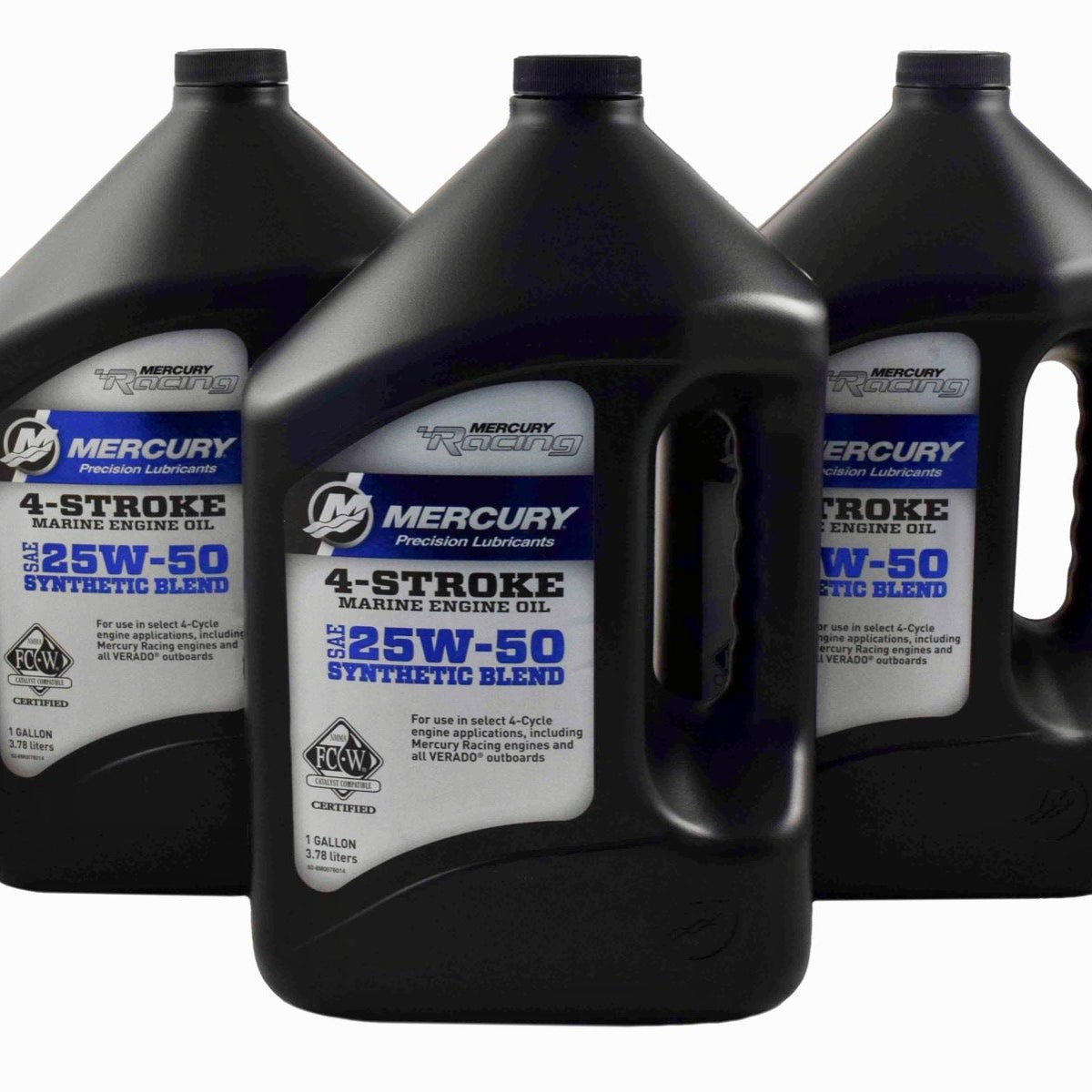Mercury Verado Racing Oil 25W-50 Gallon 3pk 92-8M0078014 – PartsVu