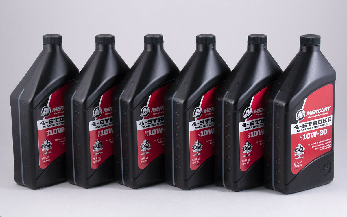Mercury 10W-30 Marine Oil 1 Quart | OEM Part 8M0078625 – PartsVu