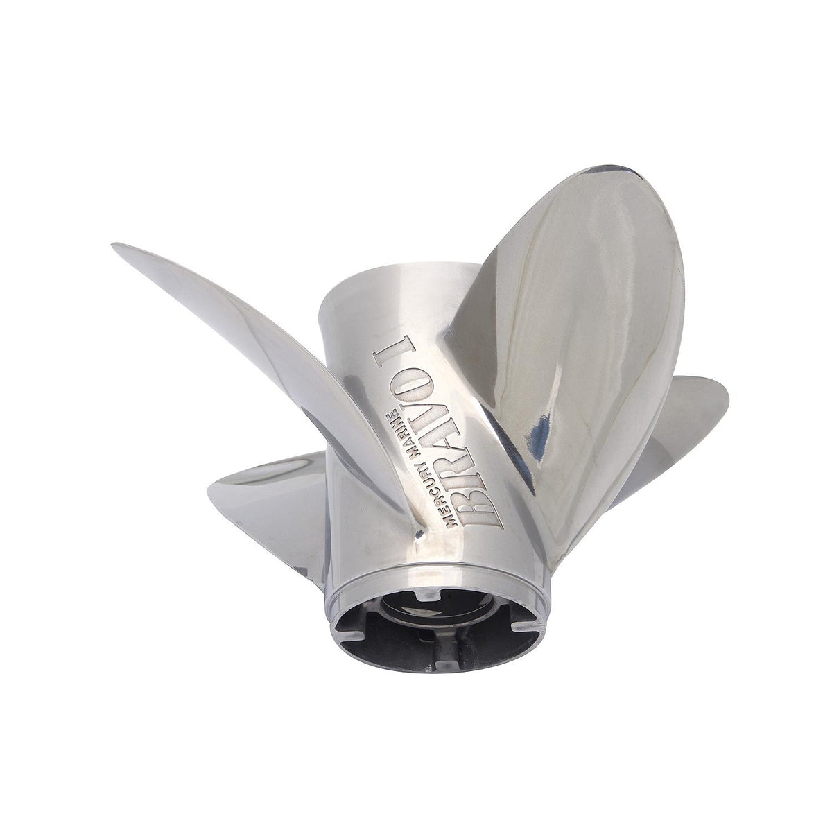 Mercury Bravo I 4-Blade Stainless Propeller 15.25x22 8M0151210 – PartsVu