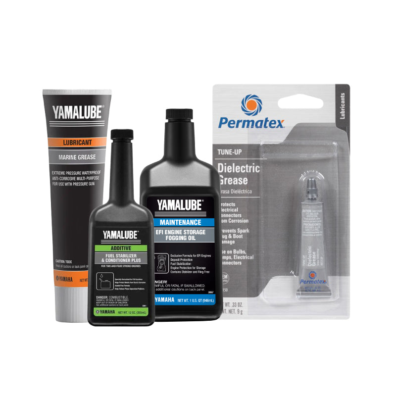 Yamaha Premium Winterizing Kit – 12 oz Stabilizer, EFI Oil & Greases ...