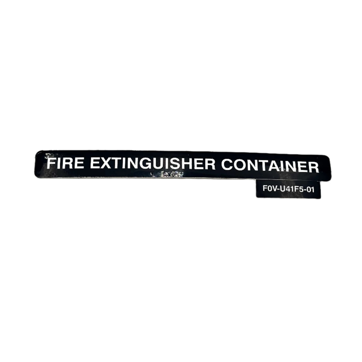 Yamaha - Label, fire exting - F0V-U41F5-01-00 – PartsVu