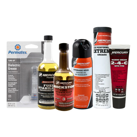 Mercury Outboard Winterizing Kit – Fuel, Fogging Oil & Grease Options ...