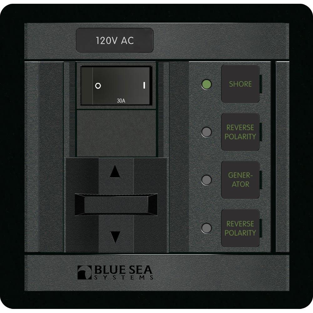 Blue Sea 1208 120V AC 2 Sources - 30A - 1208 – PartsVu