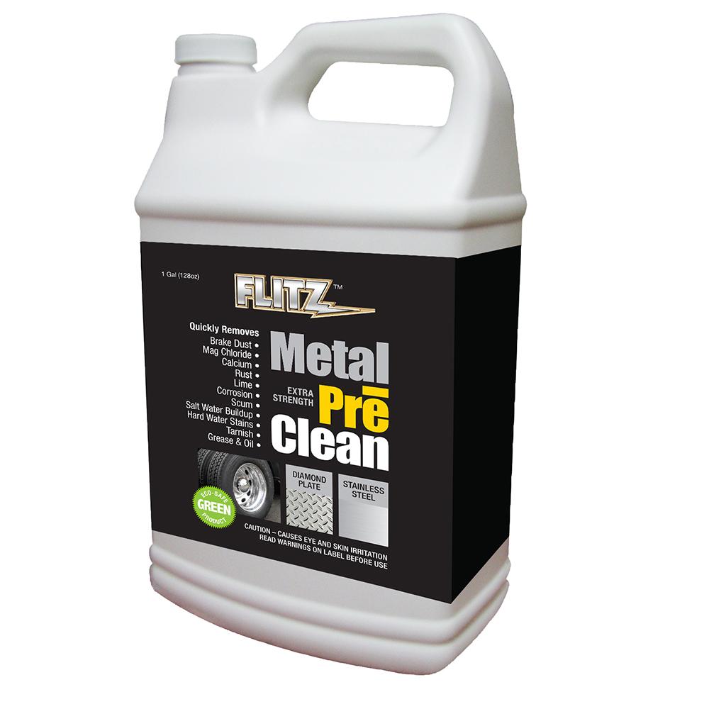 Flitz Metal Pre-Clean - All Metals Including Stainless Steel - Gallon ...
