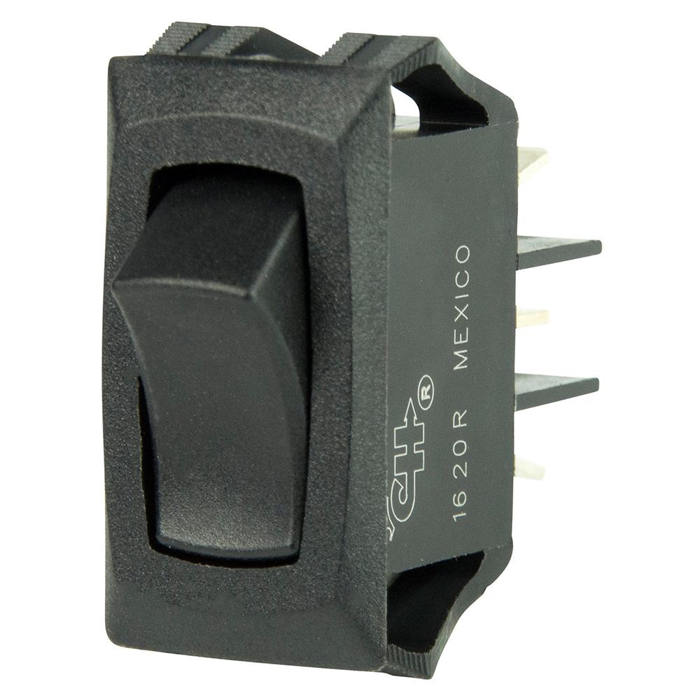 BEP Curved SPDT Mini Rocker Switch - 12V - ON/ON - 1001706 – PartsVu
