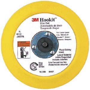 3M - Hookit Disc Pad - 6 inch - 05776 – PartsVu