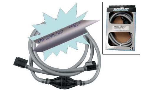 Mercury Quicksilver - Fuel Line Assembly - Non US Compliant - 8 Ft - F ...