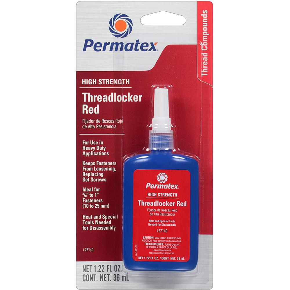 Permatex - 36 Ml #271 High Threadlocker - 27140 – PartsVu