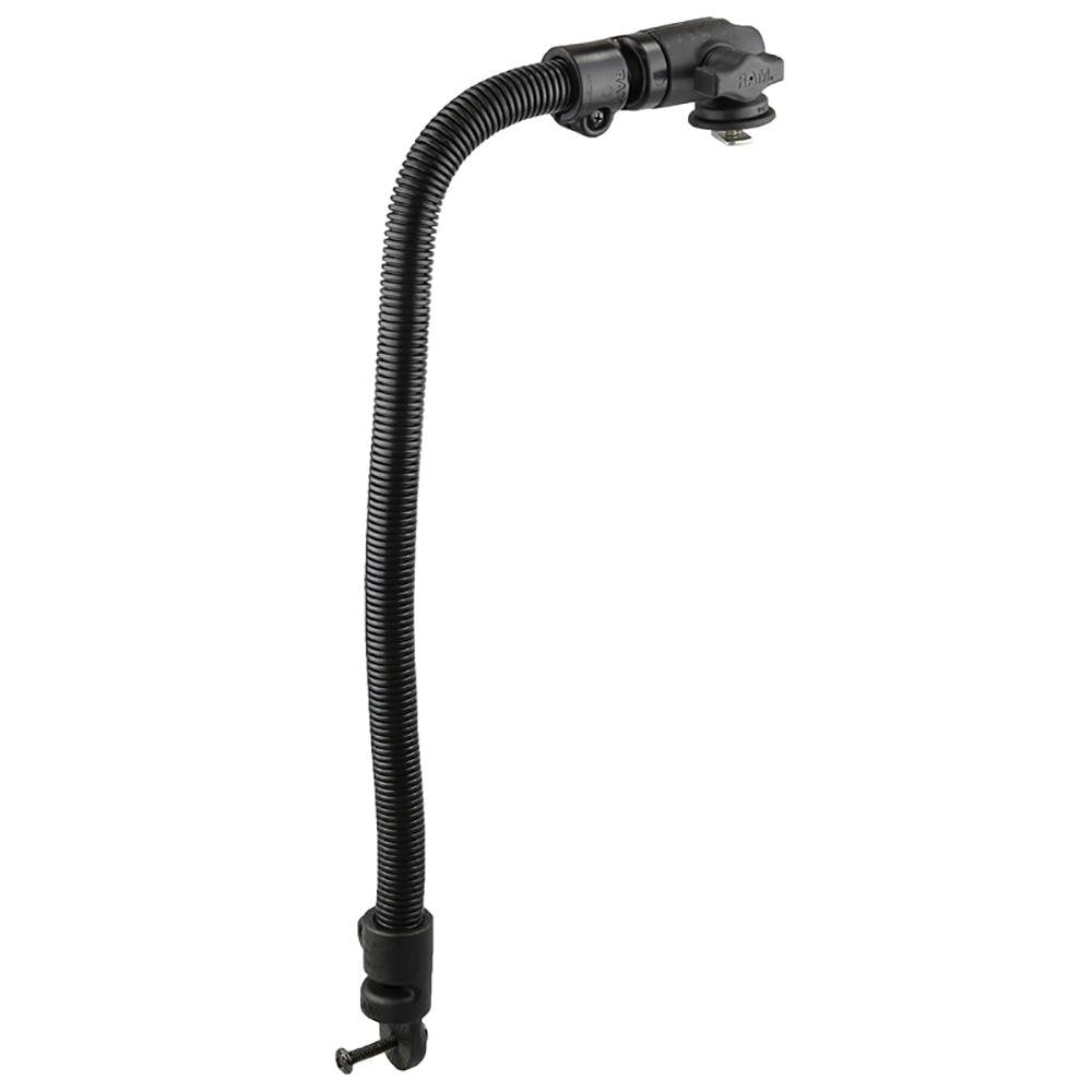 RAM Mount RAM Track Ball Transducer Mount w/18" Aluminum Rod - RAM-B-3 ...