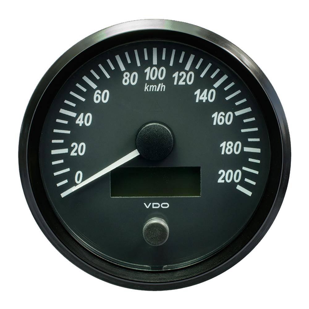 VDO SingleViu 100mm (4") Speedometer - 200 KM/H - A2C3832840030 – PartsVu
