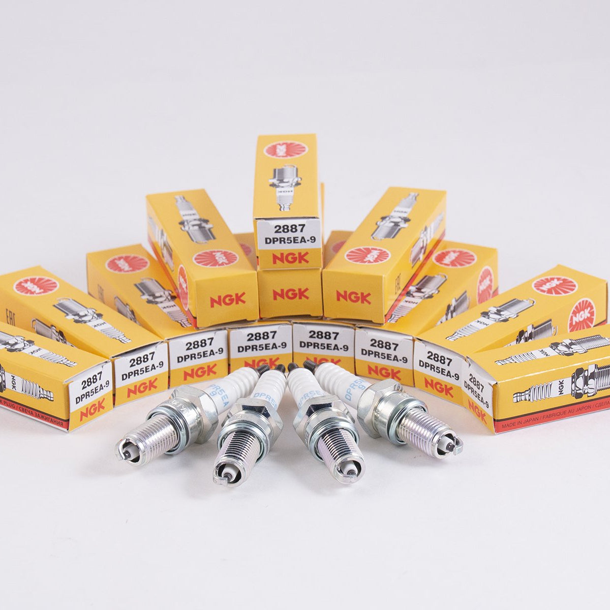NGK DPR5EA-9 (2887) Standard Spark Plugs - 12 Pack – PartsVu