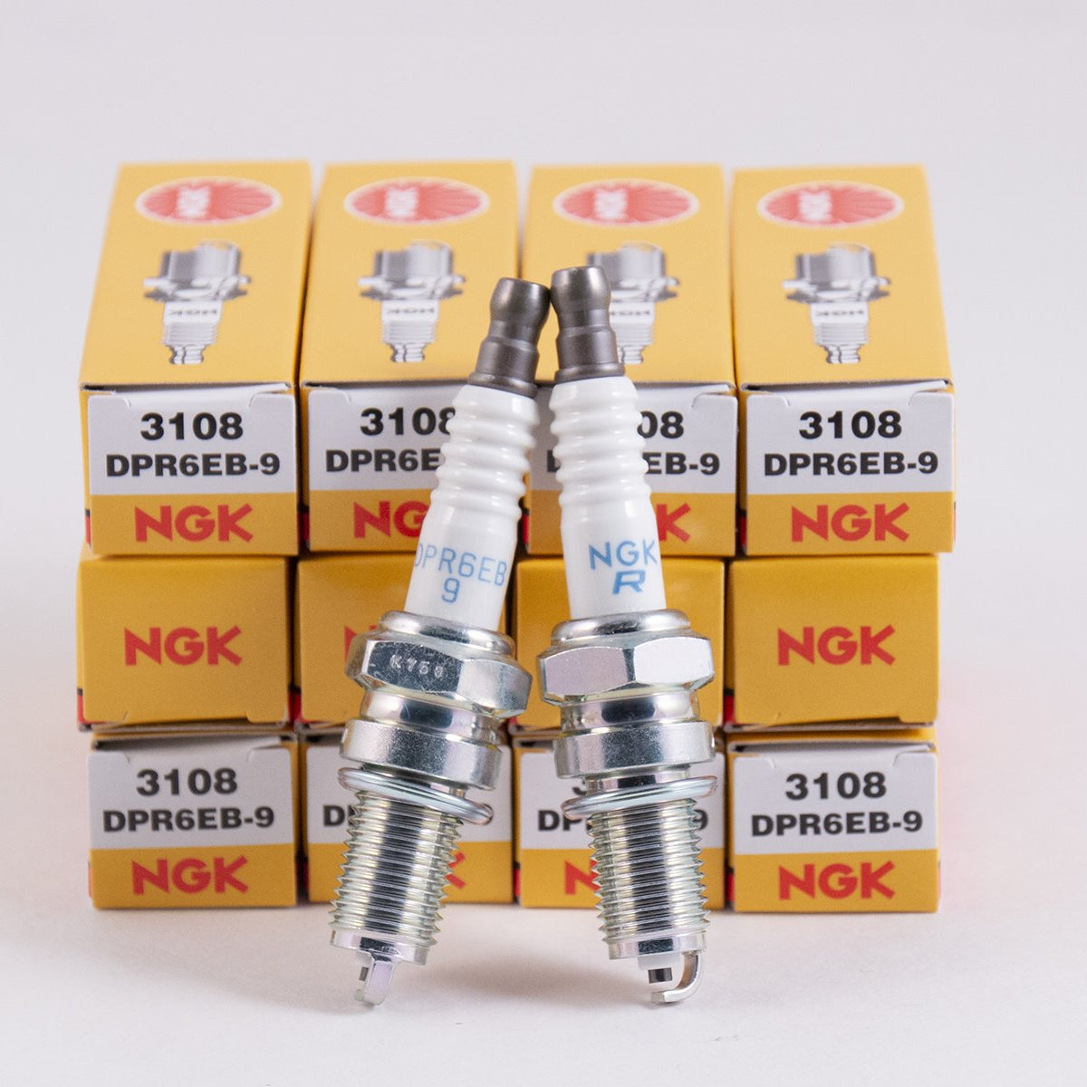 NGK DPR6EB-9 (3108) Standard Spark Plugs - 12 Pack – PartsVu
