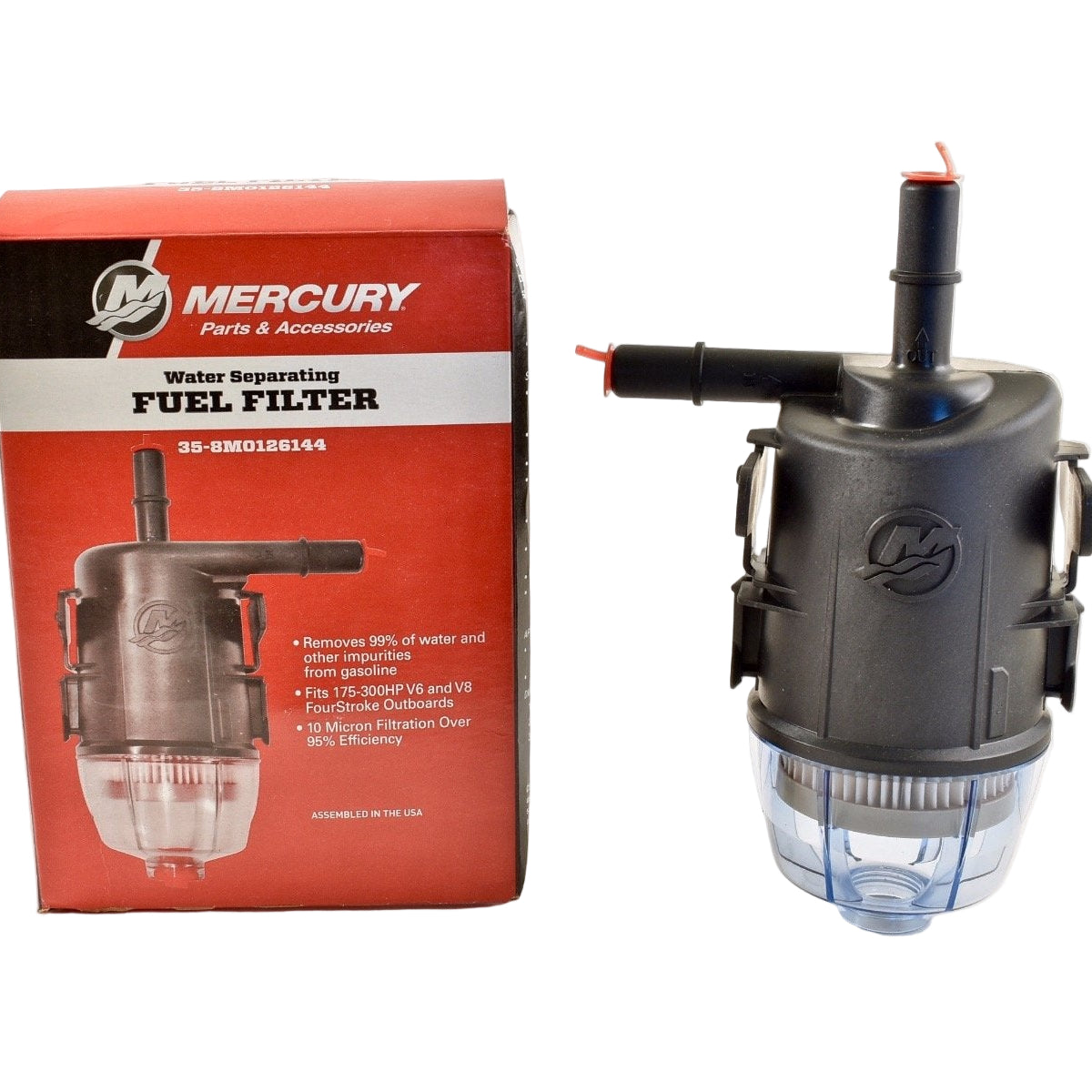 Mercury Water Separating Fuel Filter 175-300 HP 35-8M0126144 – PartsVu