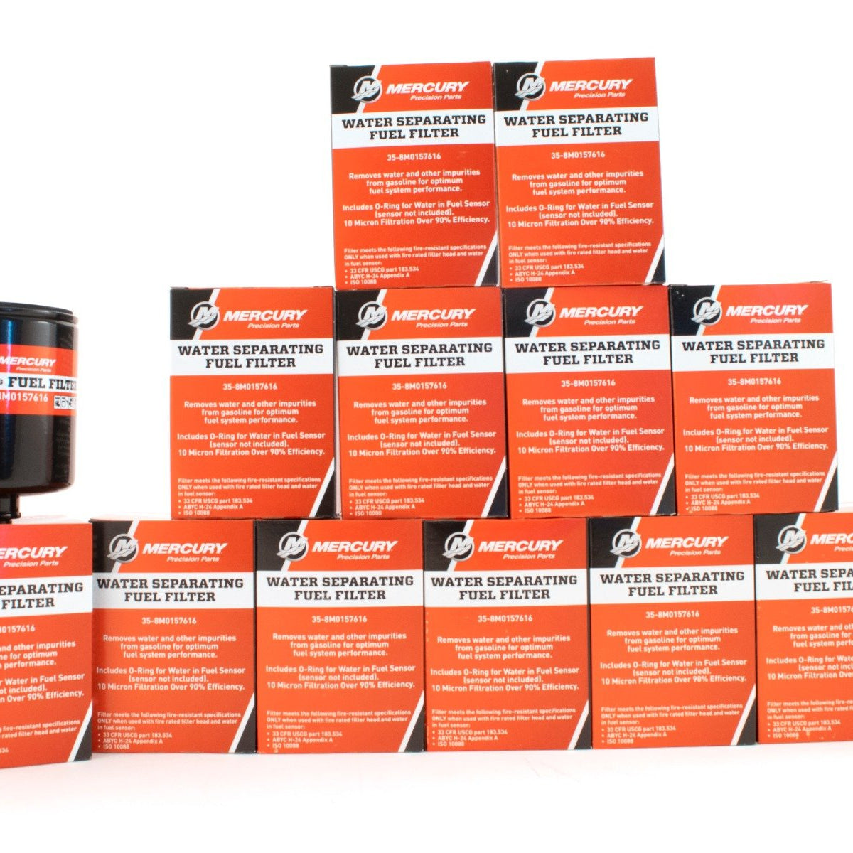 Mercury Fuel Water Separating Filter - 12-Pack - Mercury Mariner Force ...