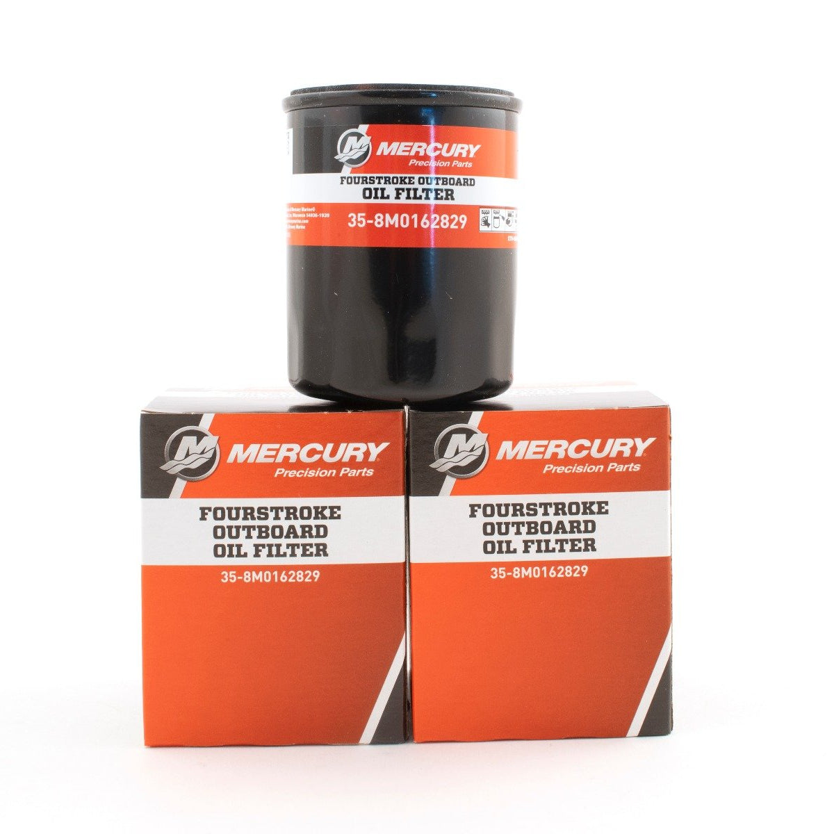 Mercury Outboard Oil Filter 30 40 50 60 EFI SEA PRO 3-Cylinder 4-Cylin ...
