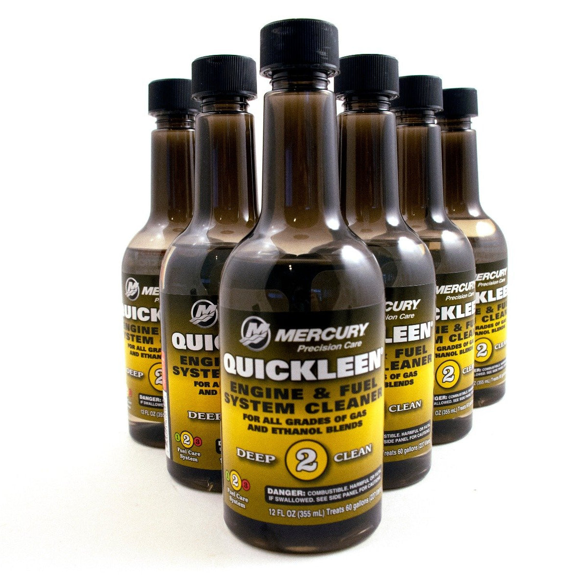 Mercury Quickleen Engine and Fuel System Cleaner 6-Pack - 12oz. - 92 ...