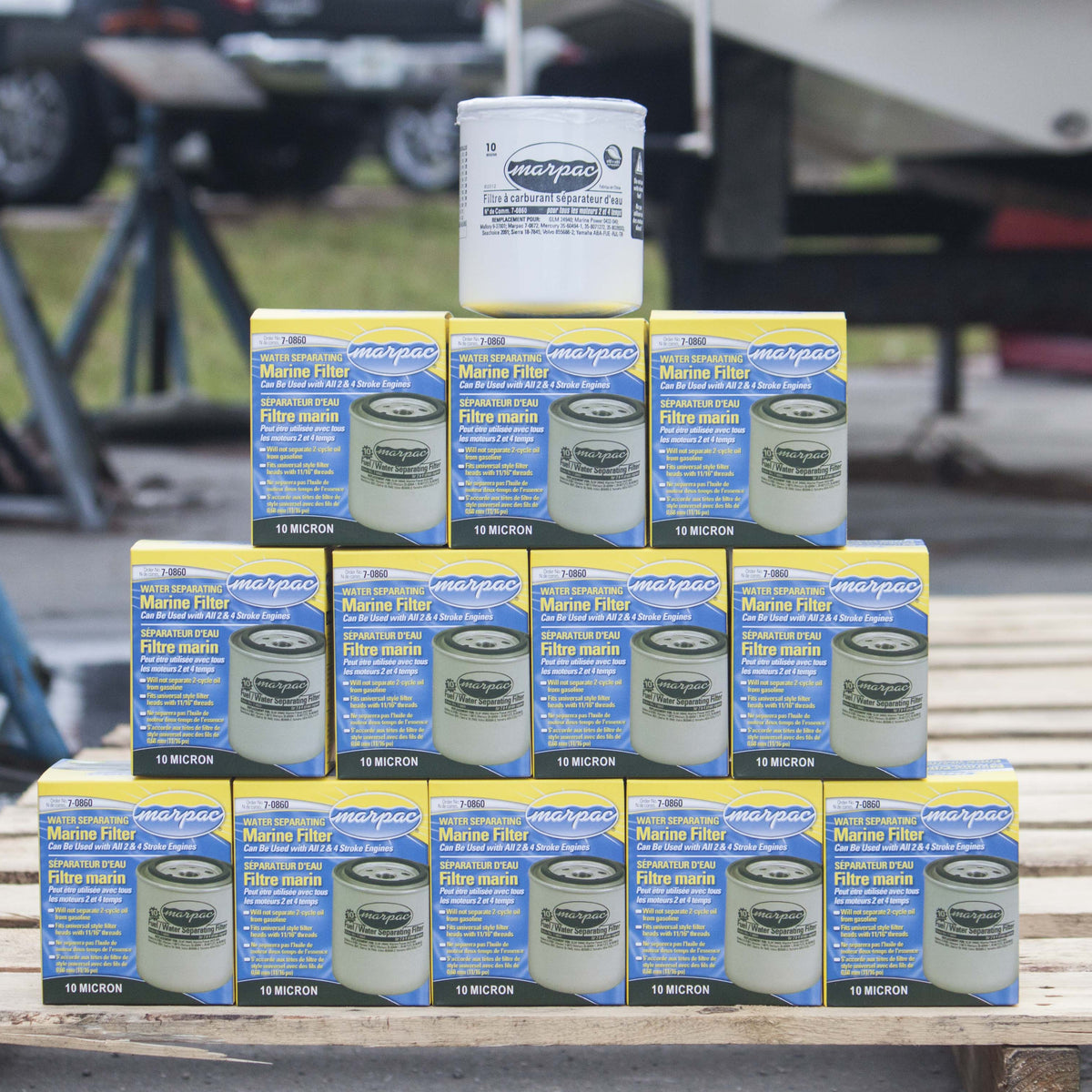 Marpac Fuel Water Separating Filter - 10 Micron - 12-Pack – PartsVu