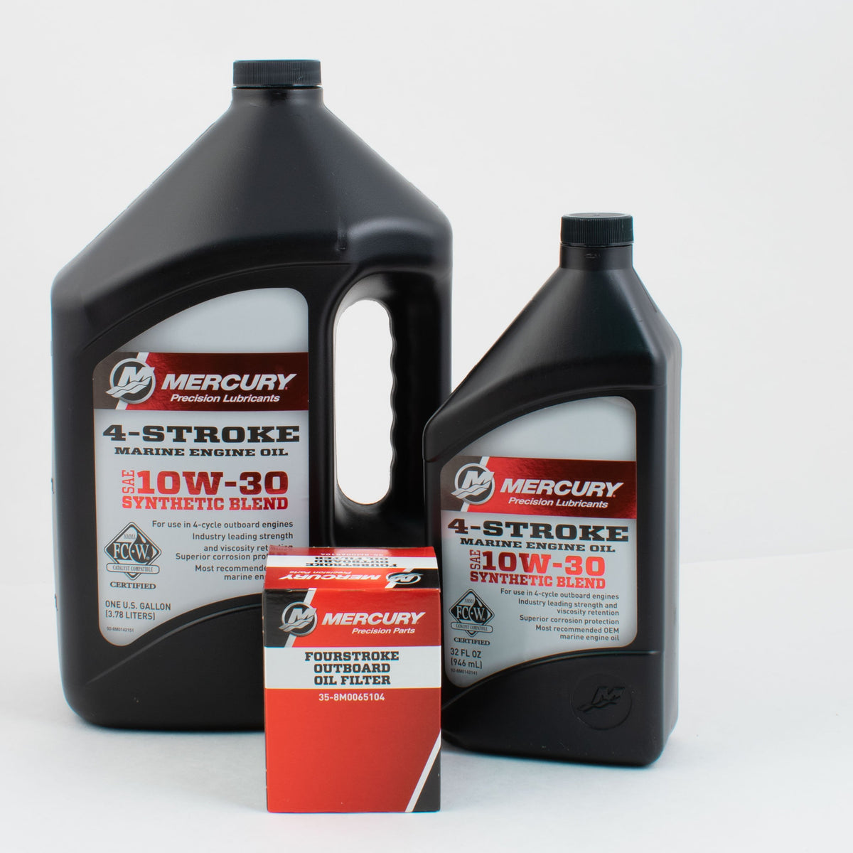Mercury Outboard Oil Change Kit 2006 75HP 90HP EFI Four-Stroke FC-W 10W ...