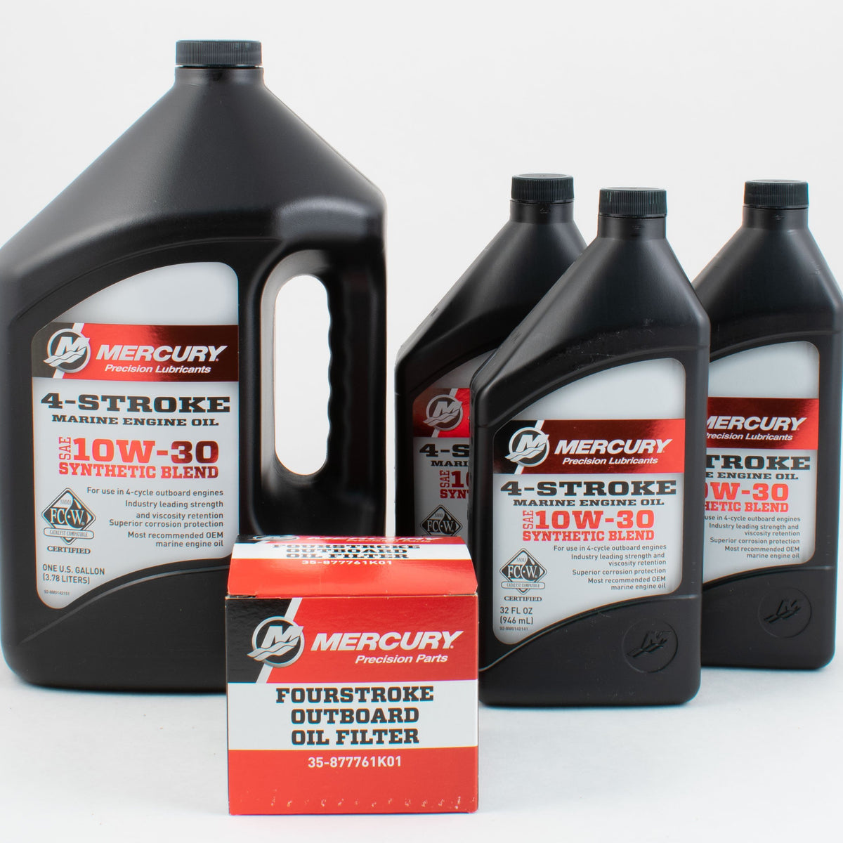 Mercury Marine 150 HP EFI Four Stroke Outboard FC-W 10W-30 Synthetic B ...