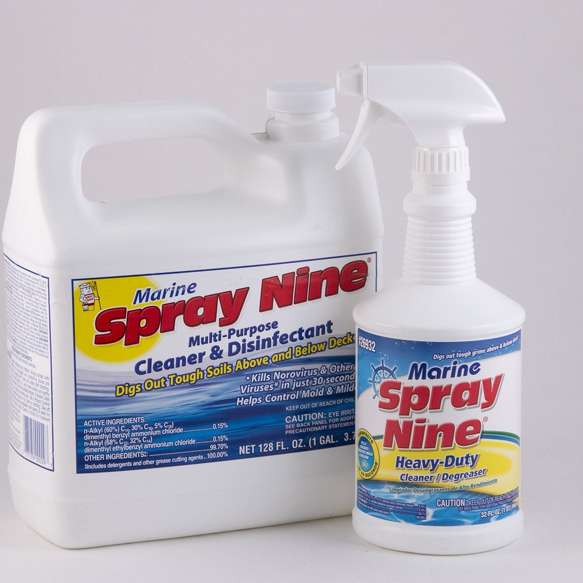 Marine Spray Nine - Heavy Duty Cleaner & Degreaser - 26932 - 26901S ...